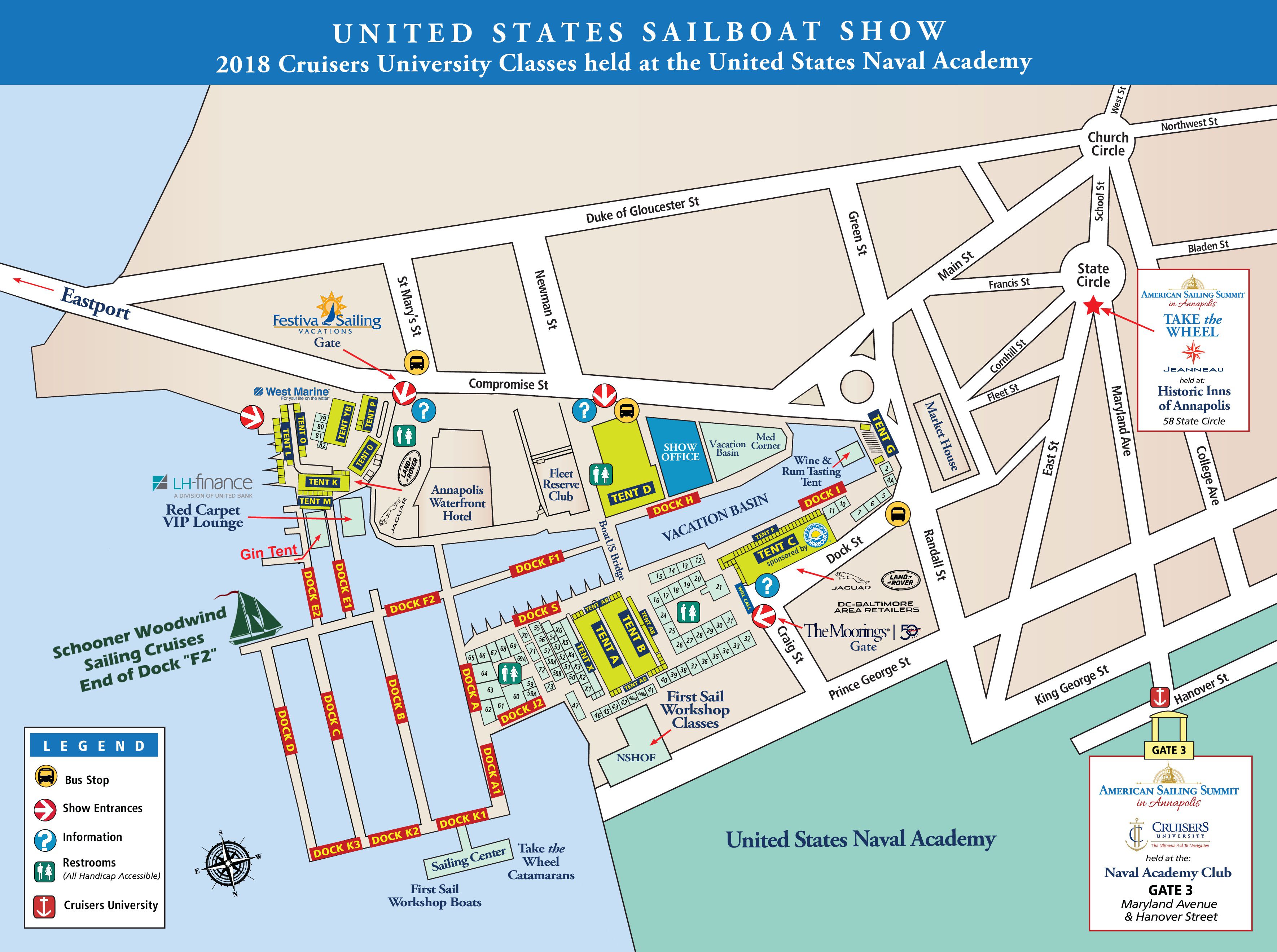 Sailing Cruises: October 10-14 from the U.S. Sailboat Show - Schooner ...