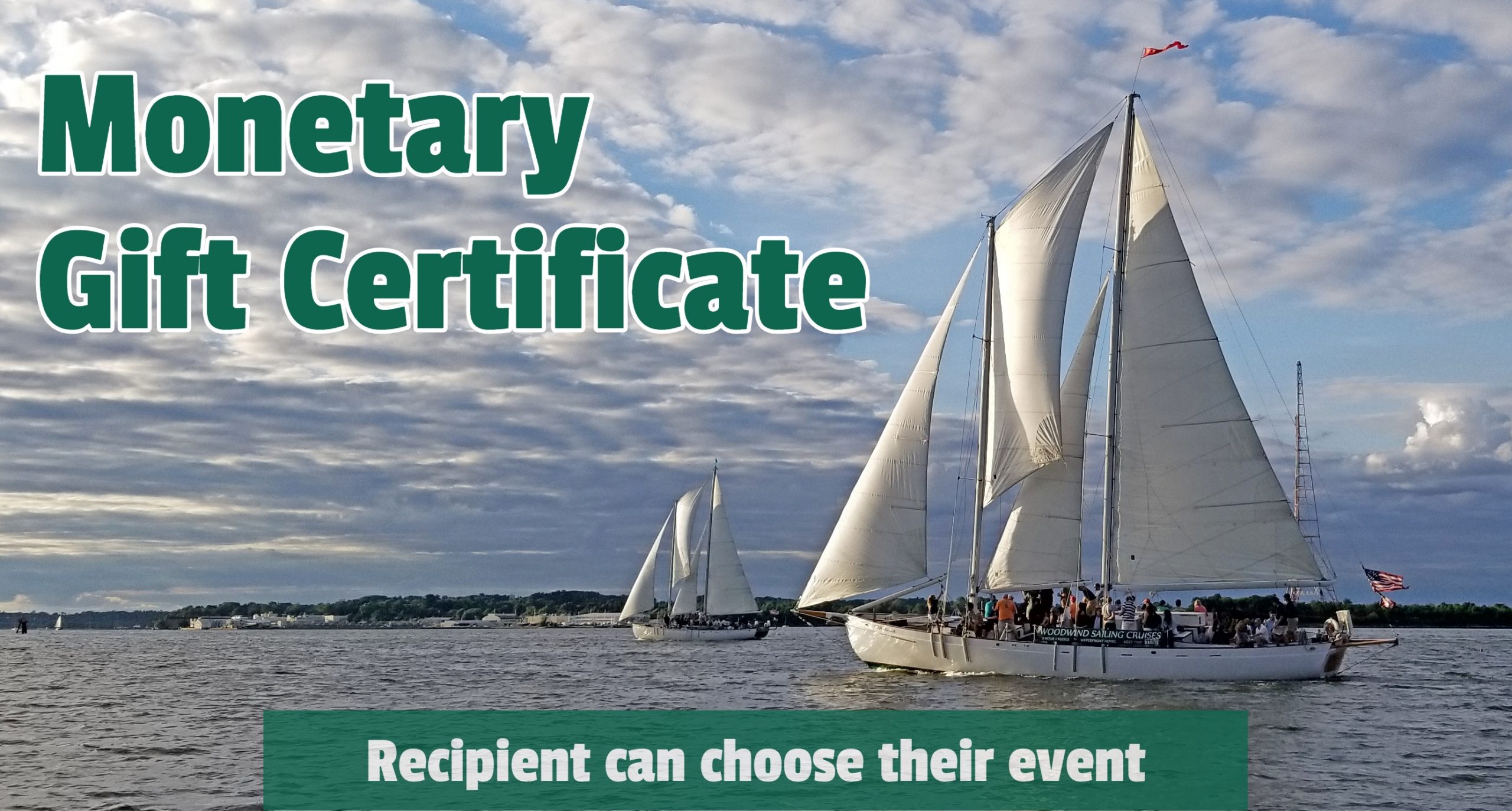 Schooner Woodwind's Ship's Store: Gift Cards